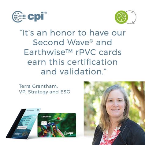 Cpi Card Group On Linkedin Cpi Card Groups Second Wave® And Earthwise™ Rpvc Cards Can Now Feature