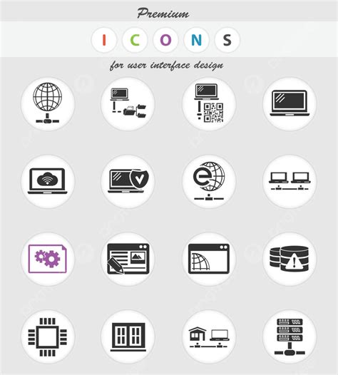 Server Icon Set Icon Laptop Router Vector Icon Laptop Router Png And