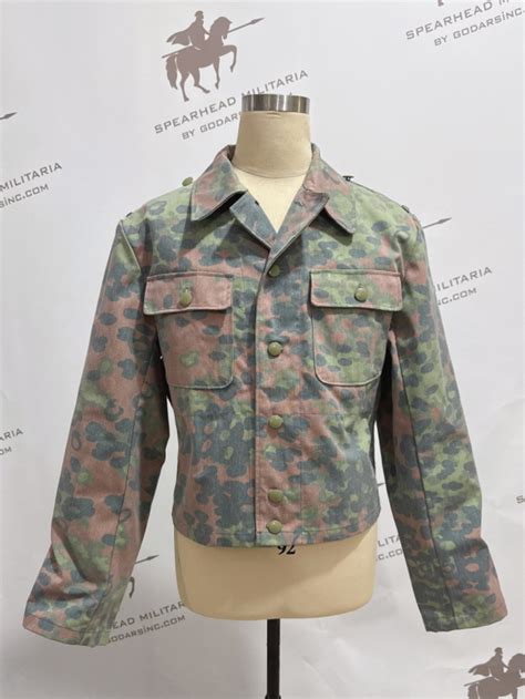 Wwii German Waffen Ss Plane Trtee 56 Camo M45 Field Jacket Dk61001