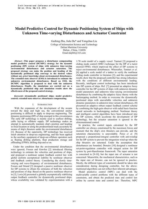 pdf robust adaptive nn control of dynamically positioned vessels