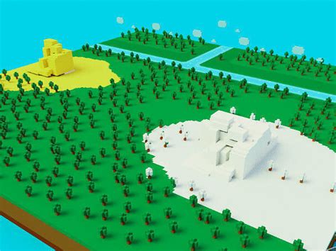 Cubic Map 3d Model Cgtrader