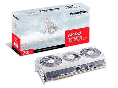 Powercolor Unveils Hellhound Radeon Rx Xt Spectral White Edition