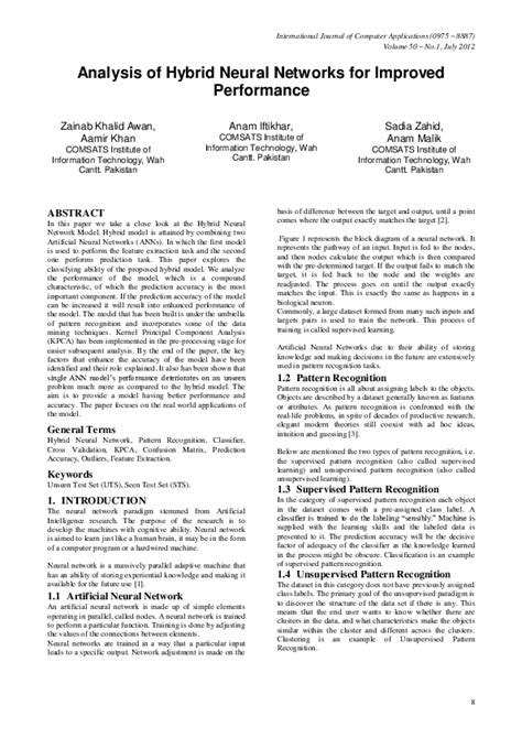 Pdf Analysis Of Hybrid Neural Network For Improved Performance Anam