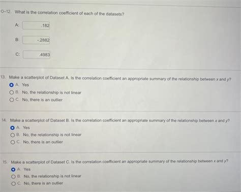 Solved Compute The Correlation Coefficient Consider The