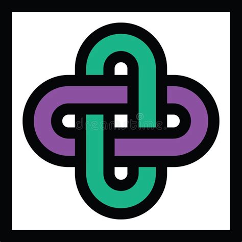 solomons knot sigillum salomonis ancient symbol and traditional motif