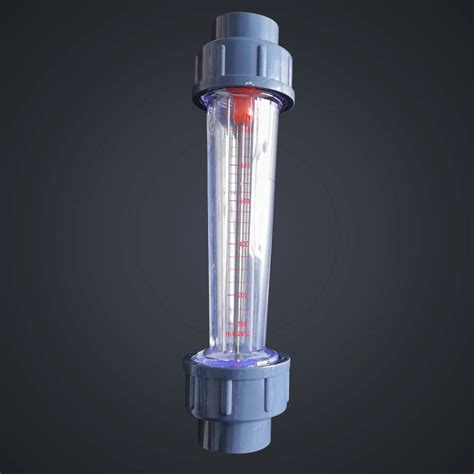 Glue Connection Flow Indicator Plastic Water Flow Meter Rotameter Water Flowmeter China
