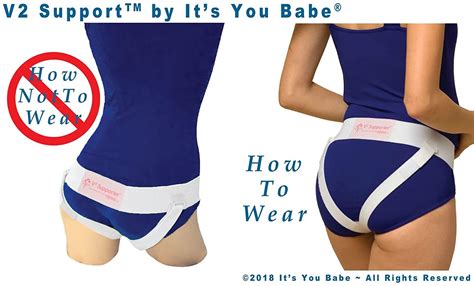 V2 Vulvar Varicosity Pelvic Support Belt Reduce Swelling Pre Postpartum Maternity