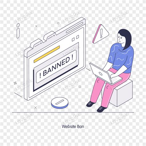 제한된 액세스 Png 일러스트 무료 다운로드 Lovepik