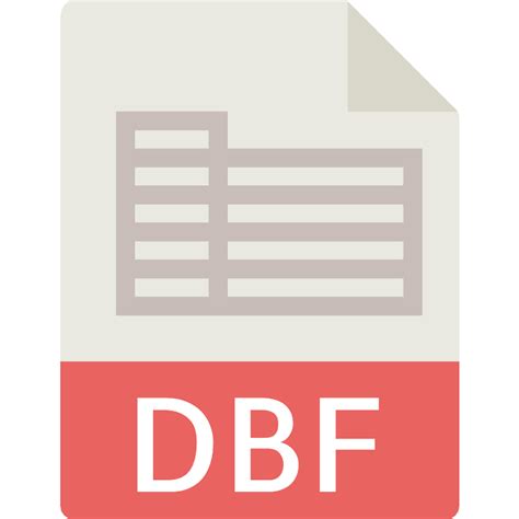 Dbf Vector Svg Icon Svg Repo