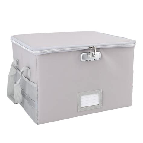 Fireproof Document Box Fiberglass Waterproof Customized Large Capacity Box For Documents