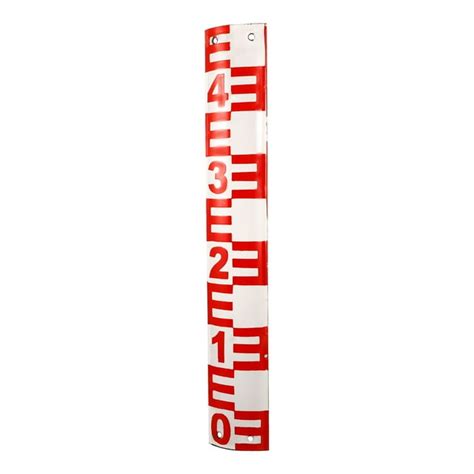 Worgeous Water Depth Measuring Tool Water Level Scale Scale Observation Gauge
