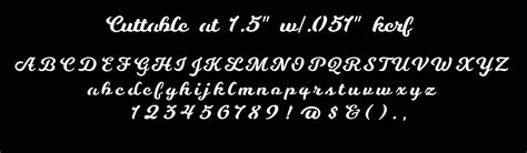 font svg files for cnc script font ttf digital download etsy uk