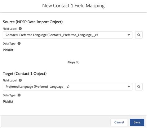 Map Standard And Custom Fields On A Standard Object Unit Salesforce