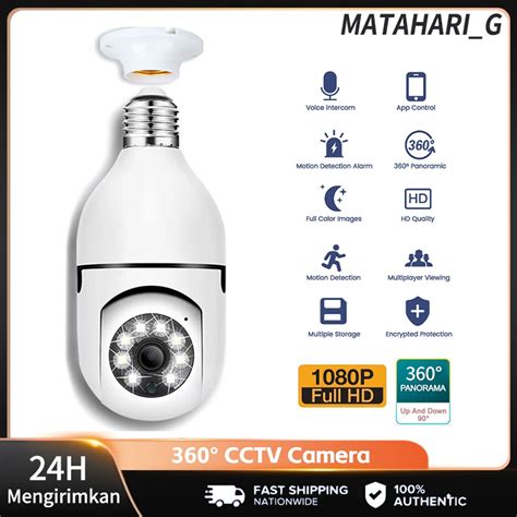 Jual Camera Cctv Pro Cctv Kamera Ip Kamera Cctv Bulb Hd 8mp Wifi Lampu 360° Ptz Cctv Dengan
