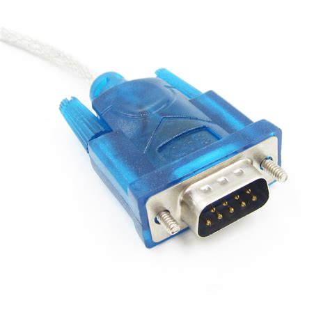 USB To RS Serial Port Pin DB Cable Serial COM Port Adapter Convertor Blue AUSCOM