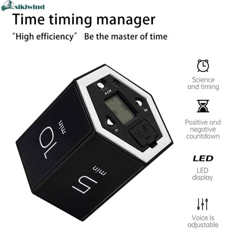 ขาย well【hot 】led จอแสดงผล hexagon flip timer mutable office hours