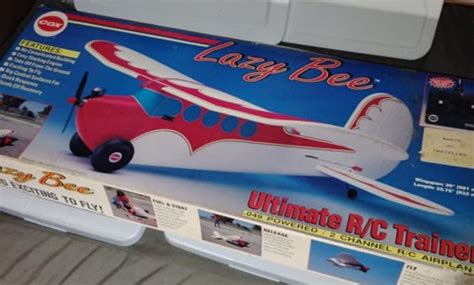 Rare Cox Lazy Bee 39 Wingspan Rc Plane Vintage Ebay