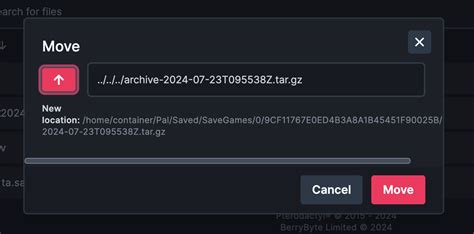 How To Restore An Autosave Backup For A Palworld Server Berrybyte Wiki