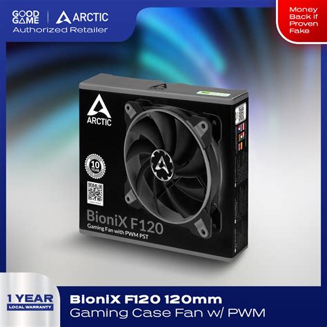 Arctic BioniX F120 120 mm Gaming CPU Cooling Fan with PWM Sharing ...
