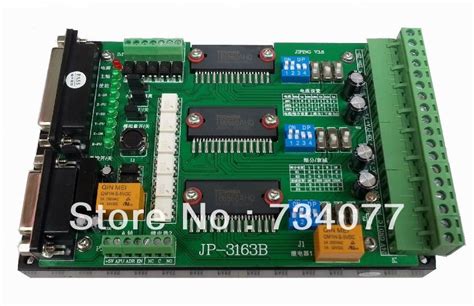 CNC 3 Axis Controller TB6560 Stepper Motor Driver Board With 0 10V Spindle Regulation One DB25