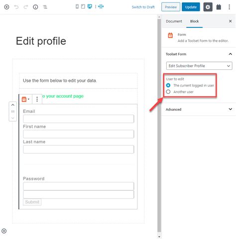 Profile Editor