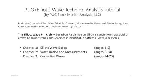 Pdf Pug Elliott Wave Technical Analysis Tutorialpug Elliott
