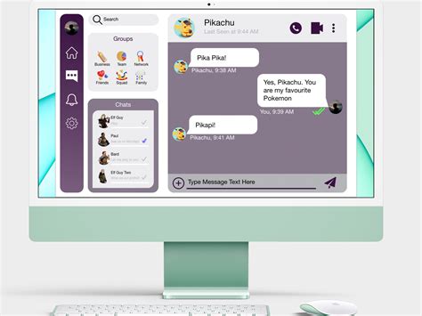 daily ui challenge 013 messaging app concept by tahsin jahin khalid