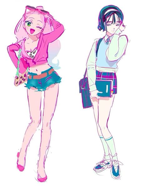 Mizisua School Au Alien Stage Outfit Ideas Mizisua Highschool Au