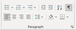 MS Word Show Or Hide Formatting Symbols For Fluk Sake