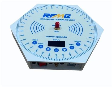 RF Signal Generator Input Voltage V A Sine At Piece In Waghodia