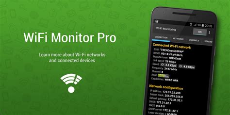 WiFi Monitor Pro — advanced Wi-Fi networks monitor for Android