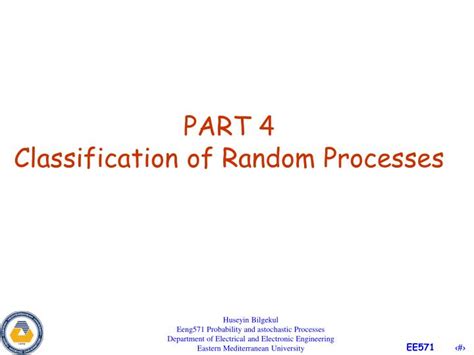 ppt part 4 classification of random processes powerpoint presentation