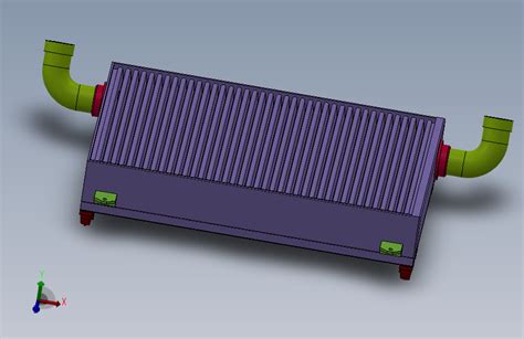 Dsr 251中冷器设计498048750solidworks 2016模型图纸下载 懒石网