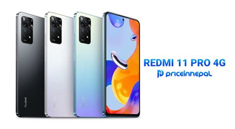 Redmi Note 11 Pro 4G Price In Nepal Price In Nepal