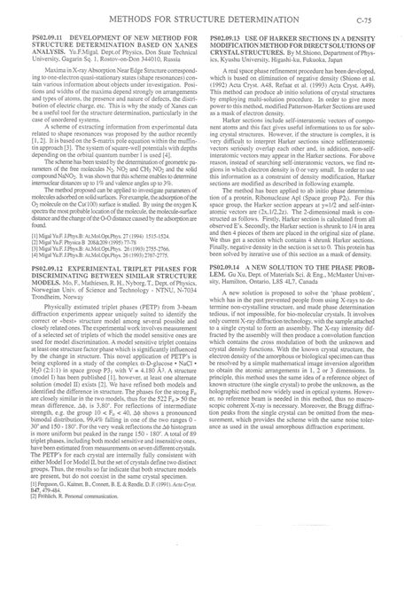 Pdf Experimental Triplet Phases For Discriminating Between Similar Structure Models