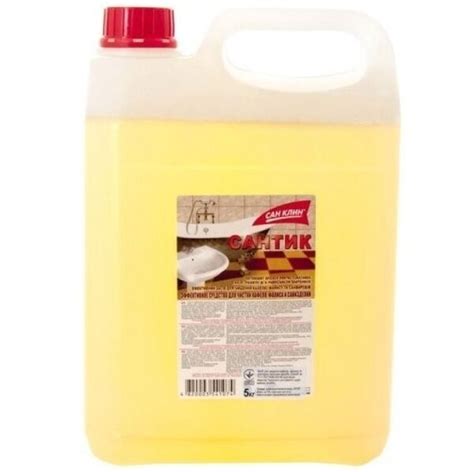 ≡ San Clean сантик для сантехніки 5000мл – купити в Києві | ціни і відгуки