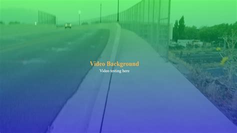 HTML CSS VIDEO BACKGROUND YouTube