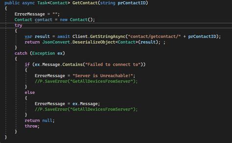 Catch Api Result Xamarin Forms Stack Overflow