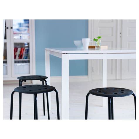 ᐉ Табурет Ikea Marius Чорний 101 356 59 • Краща ціна в Києві Україні • Купити в Епіцентр