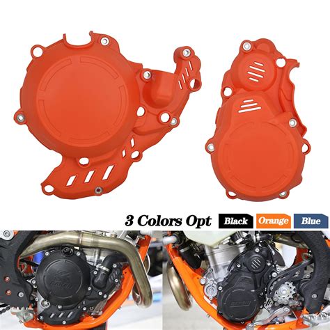 Motorcycle Ignition Clutch Cover Guard Protector For Ktm Exc F Xcf W