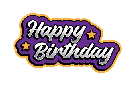 Happy Birthday Sticker Happy Birthday Happy Birthday Vrogue Co