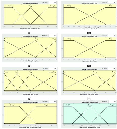 Membership Function Of A Depth To Groundwater Level B Net