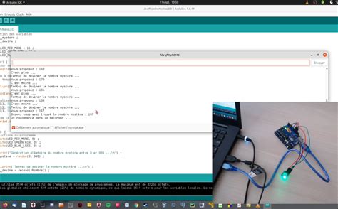 Pod Ujm Démonstration Programme Arduino Jeu Plus Ou