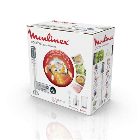 Погружной блендер Moulinex Optichef DD643132 по цене 4 299 ₽ в магазине ...