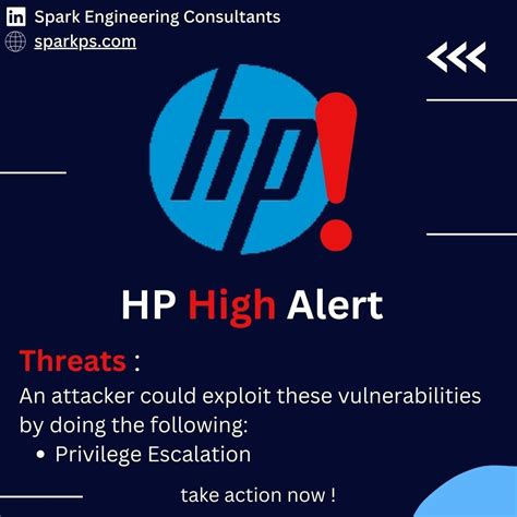 Hp Security Update Issued For Print And Scanning Spark Engineering Consultants Posted On The