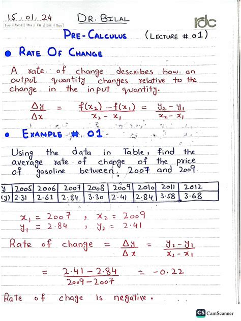 ap precalculus lecture 01 pdf