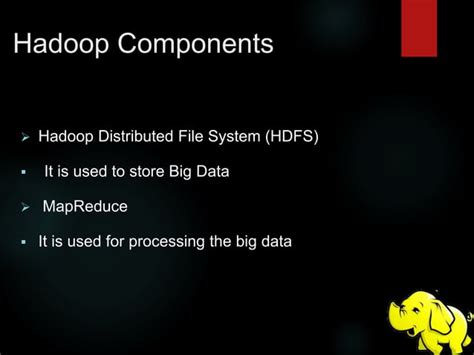 Big Data Hadoop Data Analysis Ppt
