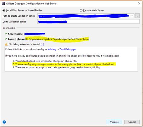 Php Xdebug And Phpstorm No Debug Extension Is Loaded Stack Overflow