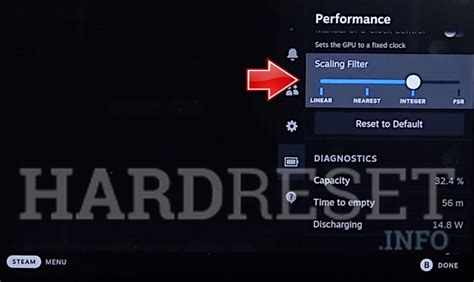 Adjust Scaling Filter Valve Steam Deck How To