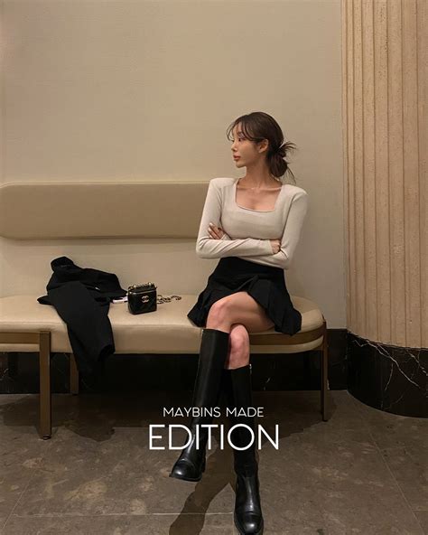 메이빈스 감성 데일리룩 Maybins